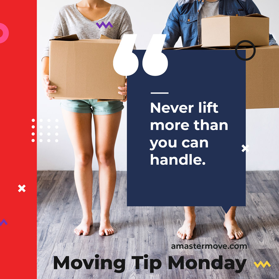 Moving Tip Mondays - A Master Move Moving Company & Storage Macon ...